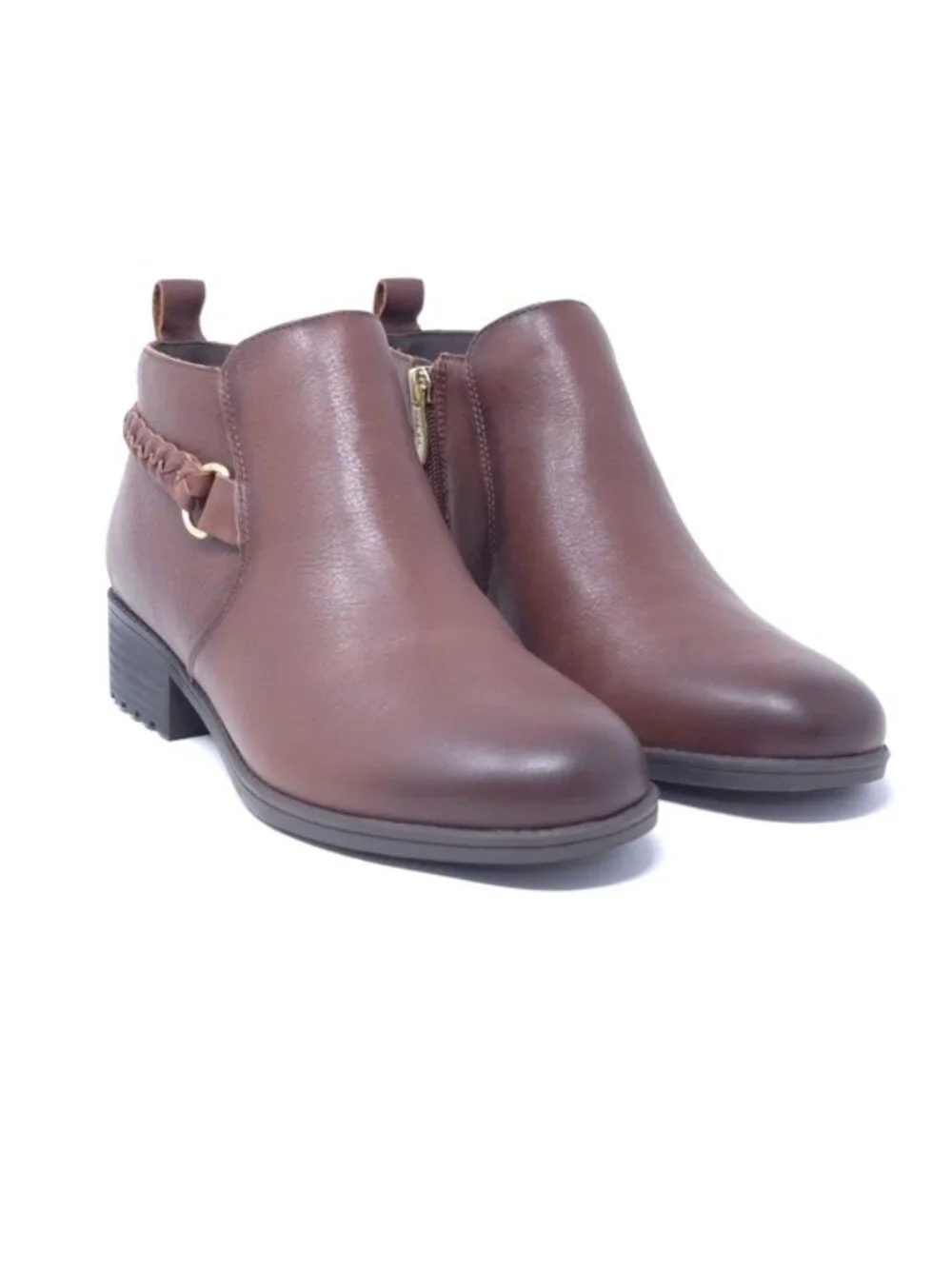 Easy Spirit | Shoes | Easy Spirit Roslyn 2 Ankle Boots Brown Memory ...